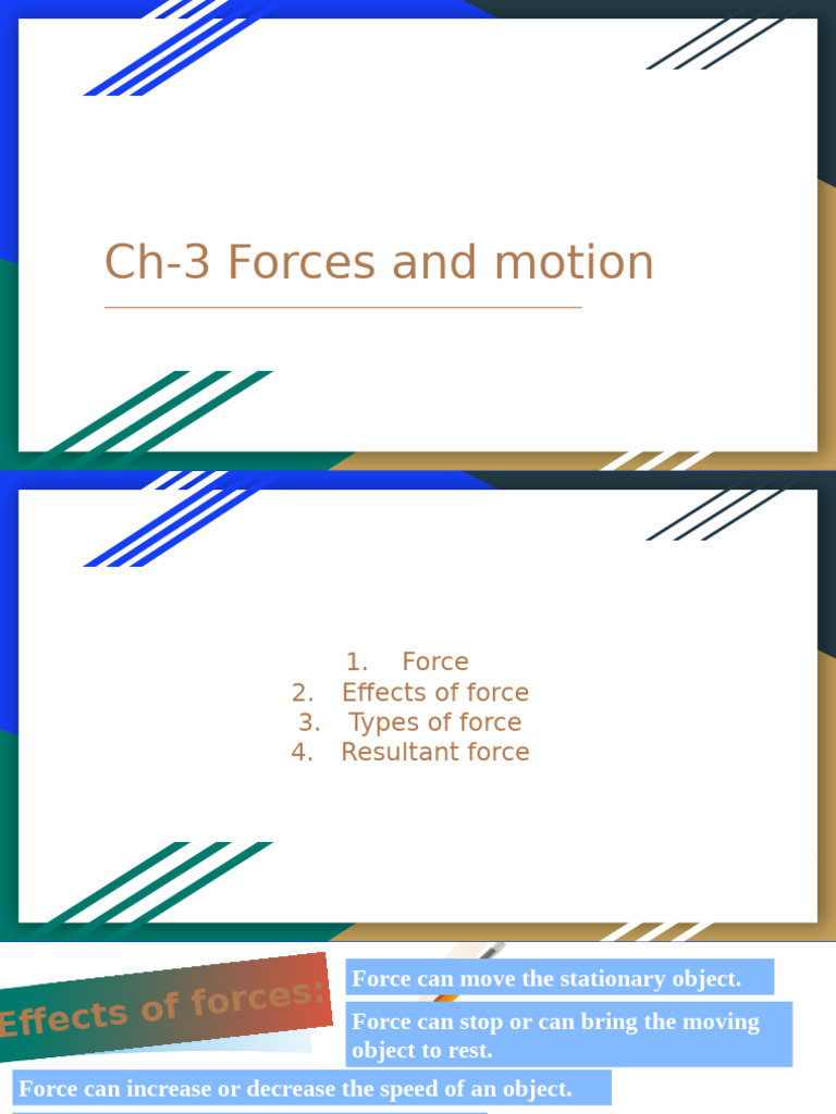 Understanding Forces and Motion Concepts | PDF | Force | Mass