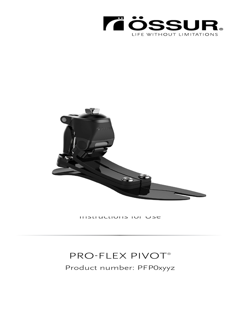 PN20158 Pro-Flex Pivot | PDF | Foot | Prosthesis