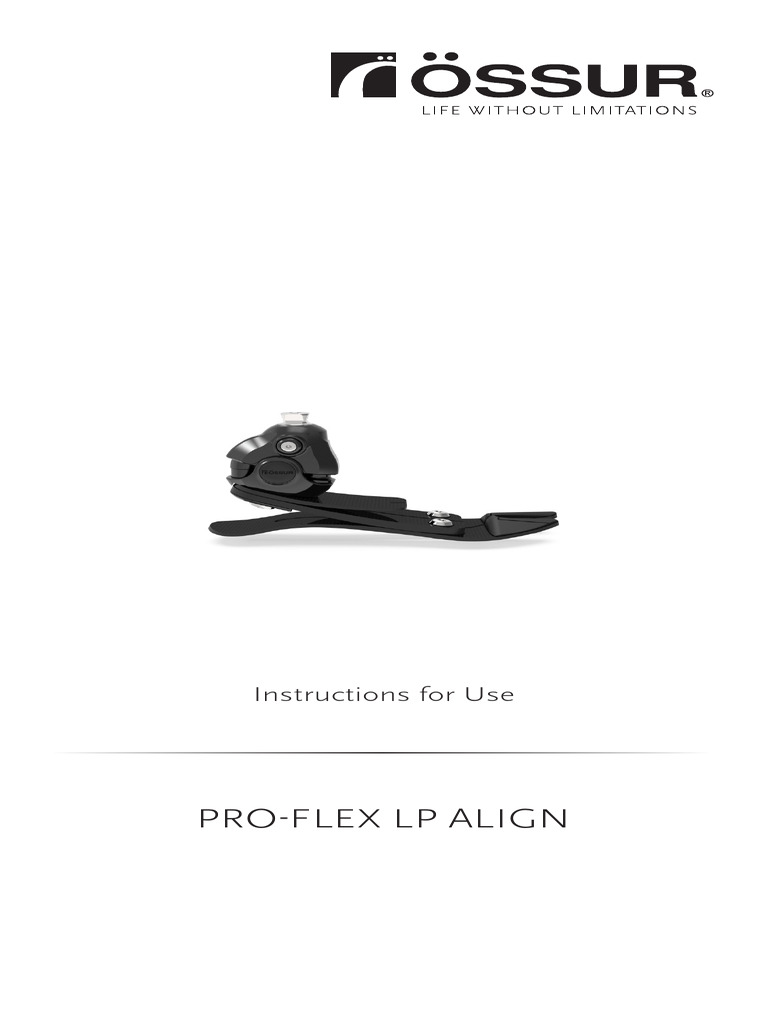 PN20225 Pro-Flex LP Align | PDF | Prosthesis | Anatomical Terms Of Motion