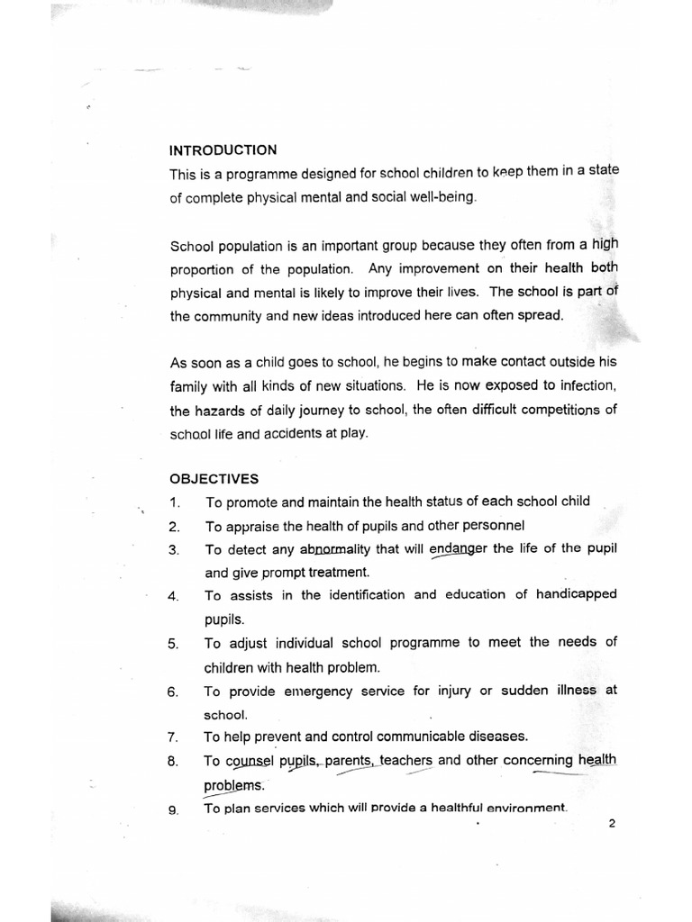 School health | PDF