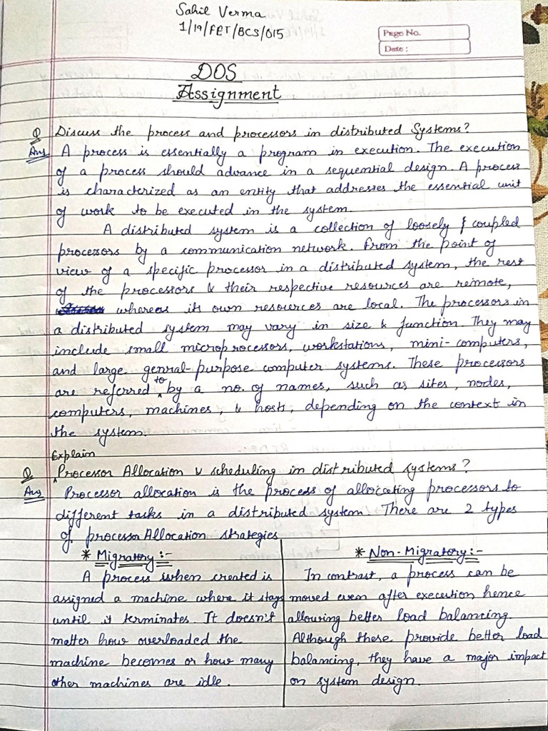 Dos Assignment 3 | PDF Dos Assignment 3 | PDF