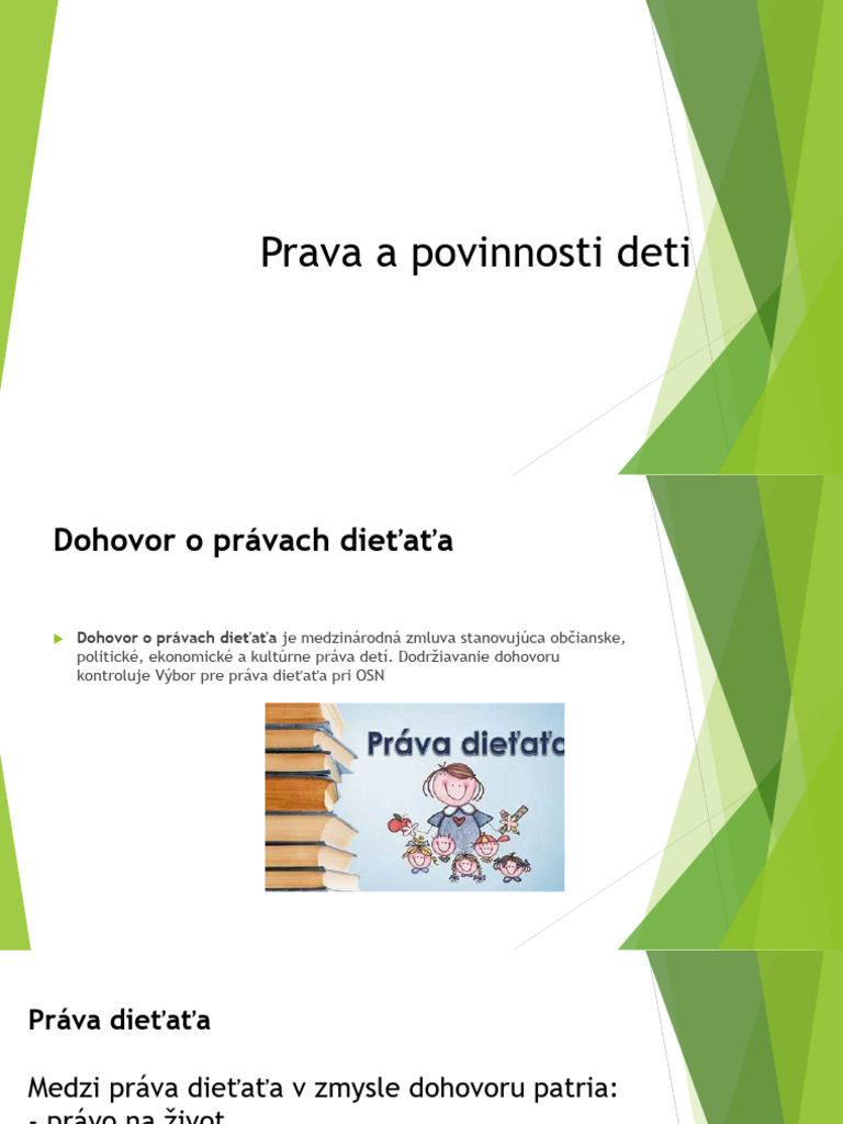 Prava A Povinnosti Deti - Fafd9331 Ade7 45fc A46a 780f08afd72d | PDF