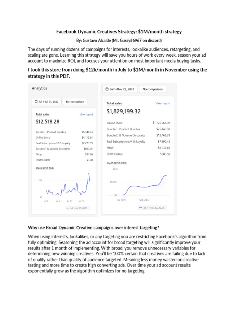 Facebook Strategy PDF | PDF | Facebook | Computing
