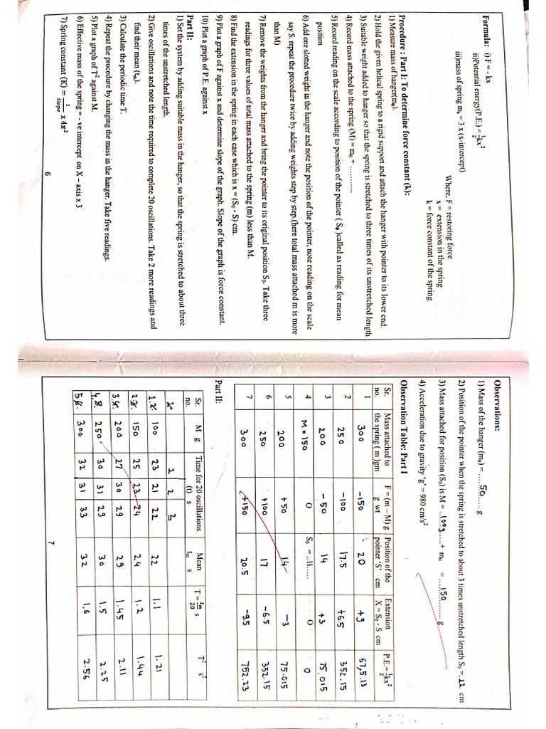 12th Physics Practical PDF | PDF