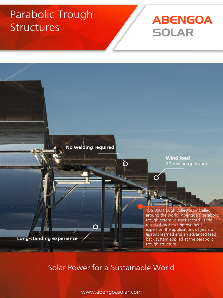 Parabolic Trough Solutions | PDF | Truss | Mechanical Engineering
