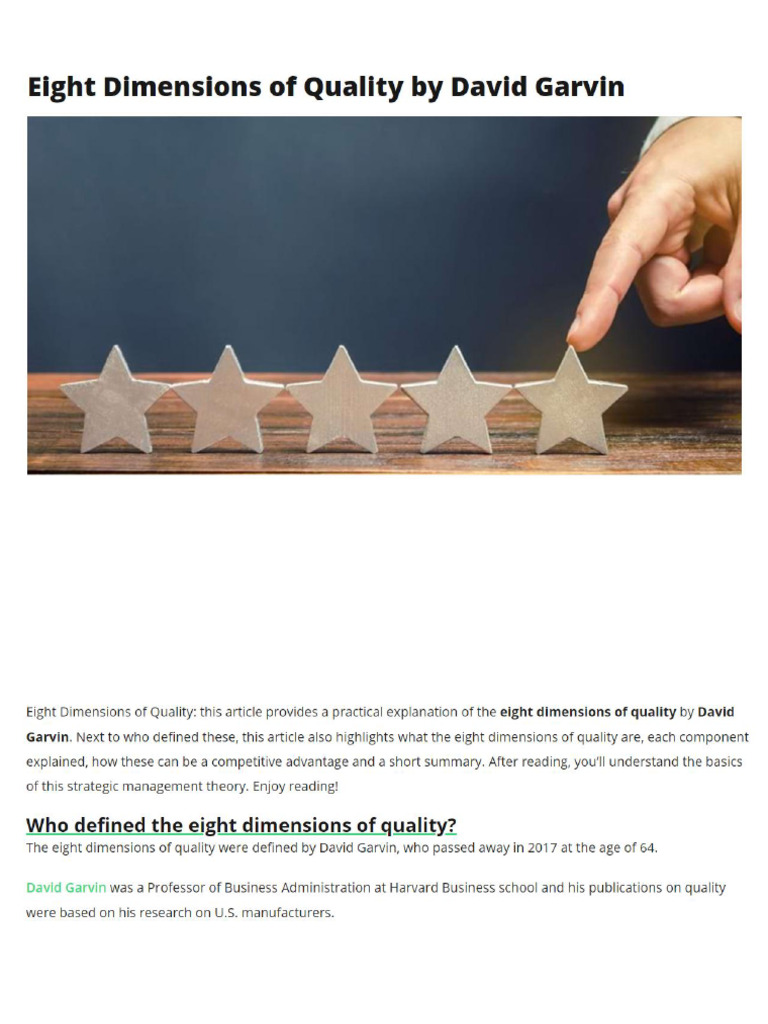 8 Dimensions | PDF