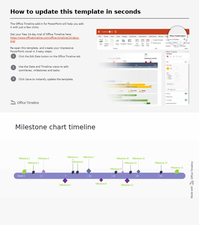Milestone Chart Template | PDF
