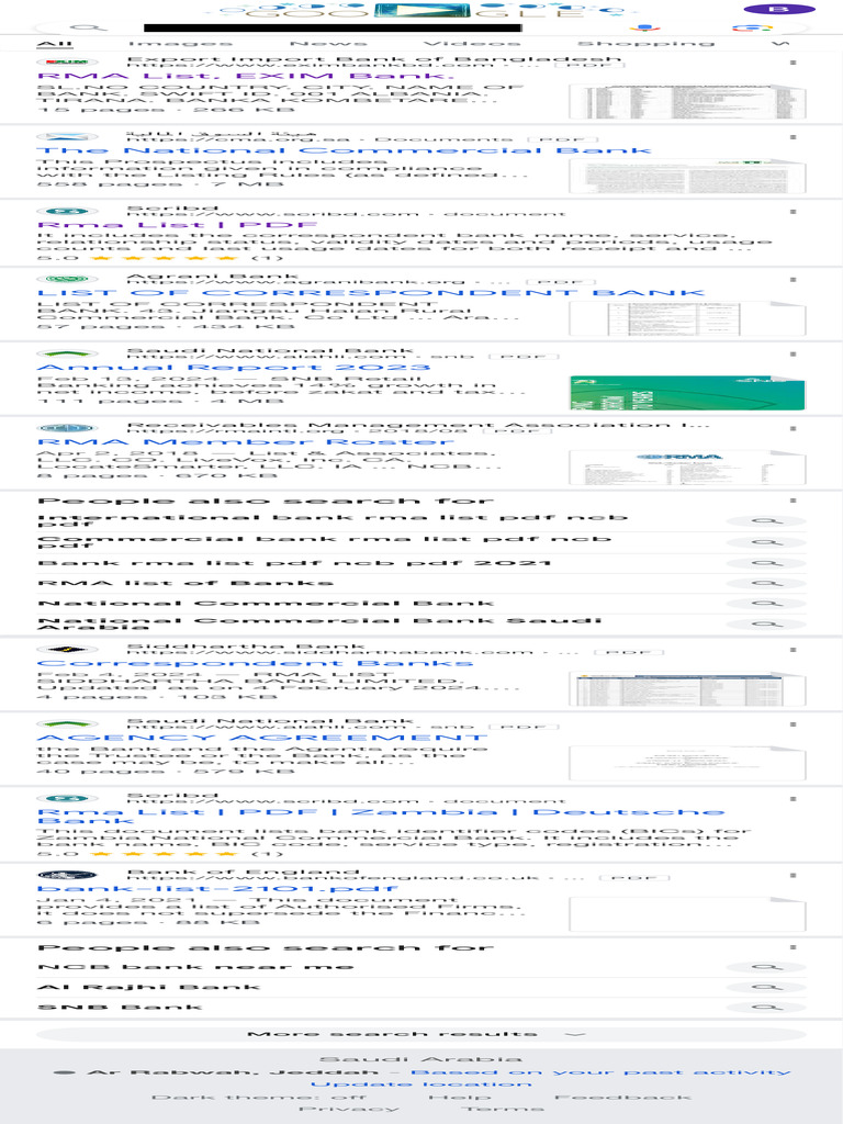 Bank Rma List PDF NCB PDF - Google Search | PDF | Banking