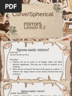 Phet Curved Mirror Simulation Activity | PDF | Mirror | Electromagnetic ...