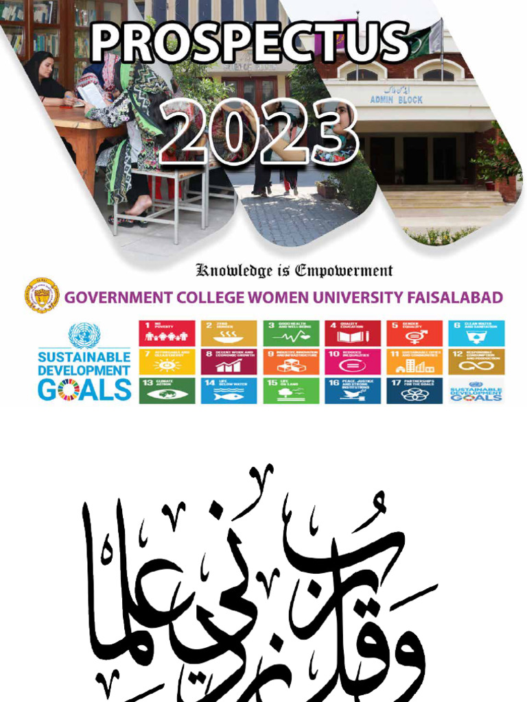 Prospectus 2023 | PDF | Libraries | University And College Admission