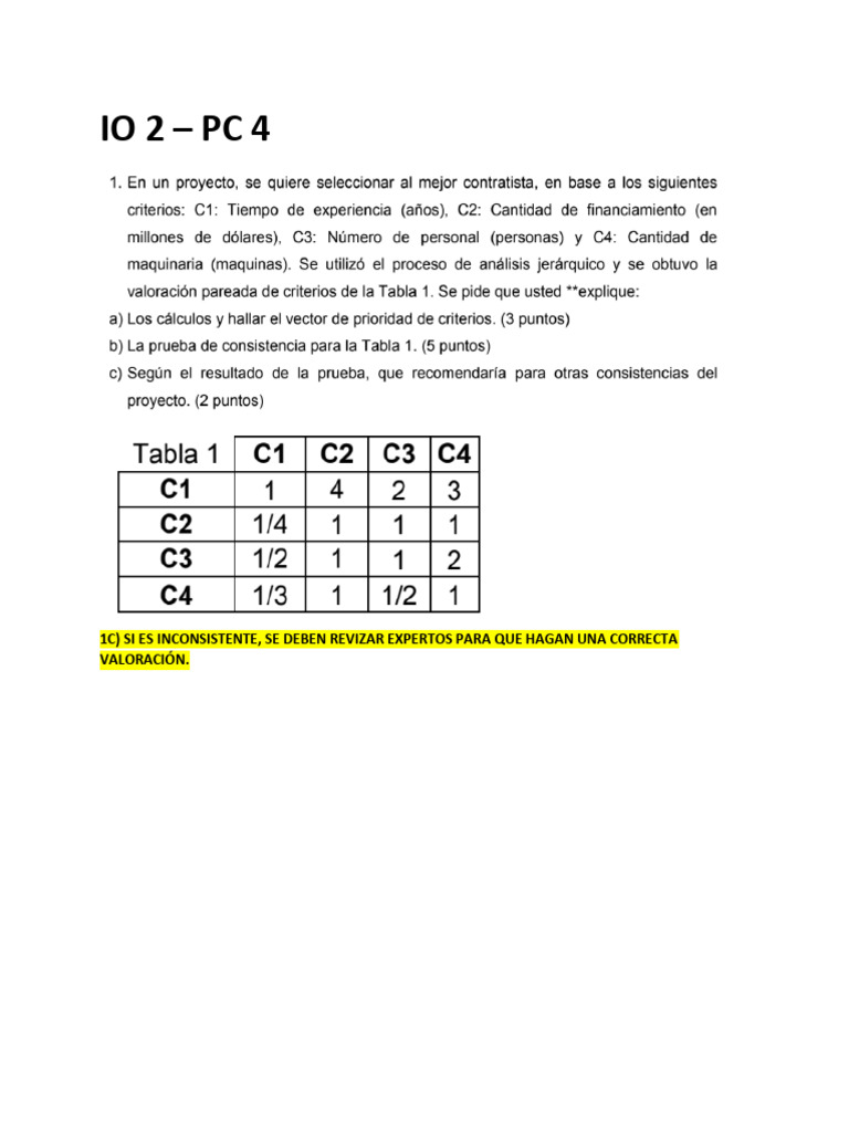 PC 4 - Io2 - TD | PDF | Cognición