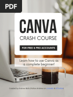 Canva Guide for Beginners | PDF | Icon (Computing) | World Wide Web