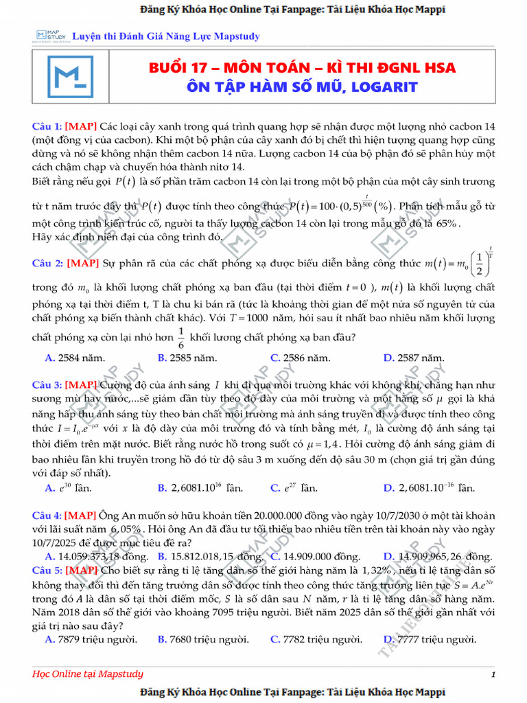 Tai Lieu - Buoi 17 Bai Tap Ve Nha 1729131820565 | PDF