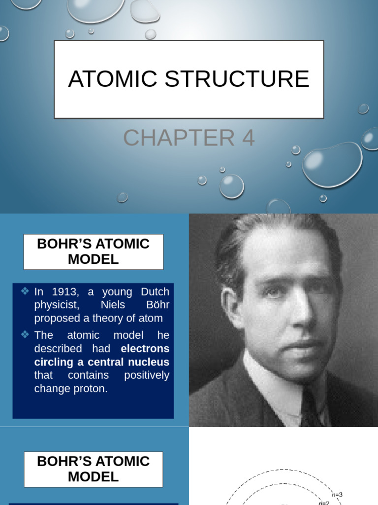 Chapter 4 Atomic Structure Pdf Atomic Orbital Electron Configuration