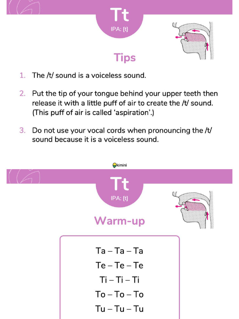 13 - Lesson 13 T Sound - Student | PDF