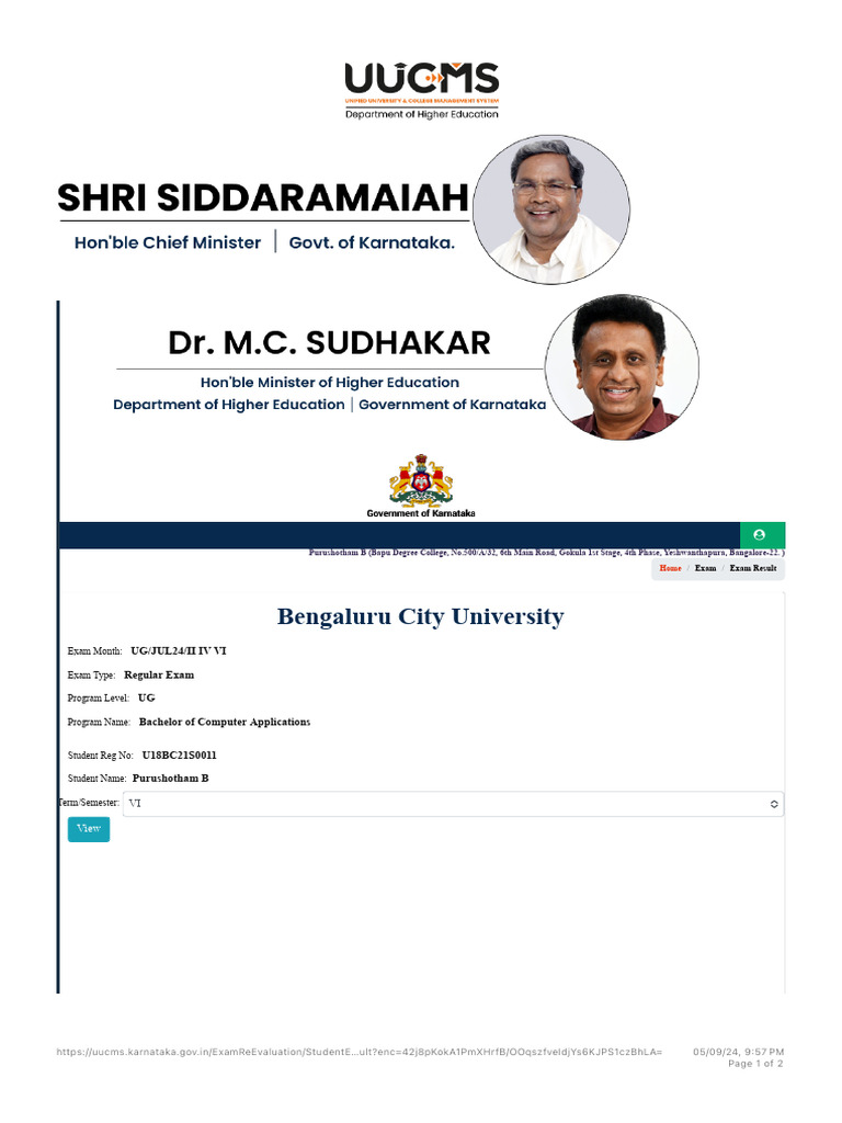 UUCMS - Unified University College Management System 2 | PDF | Academia | Educational Stages