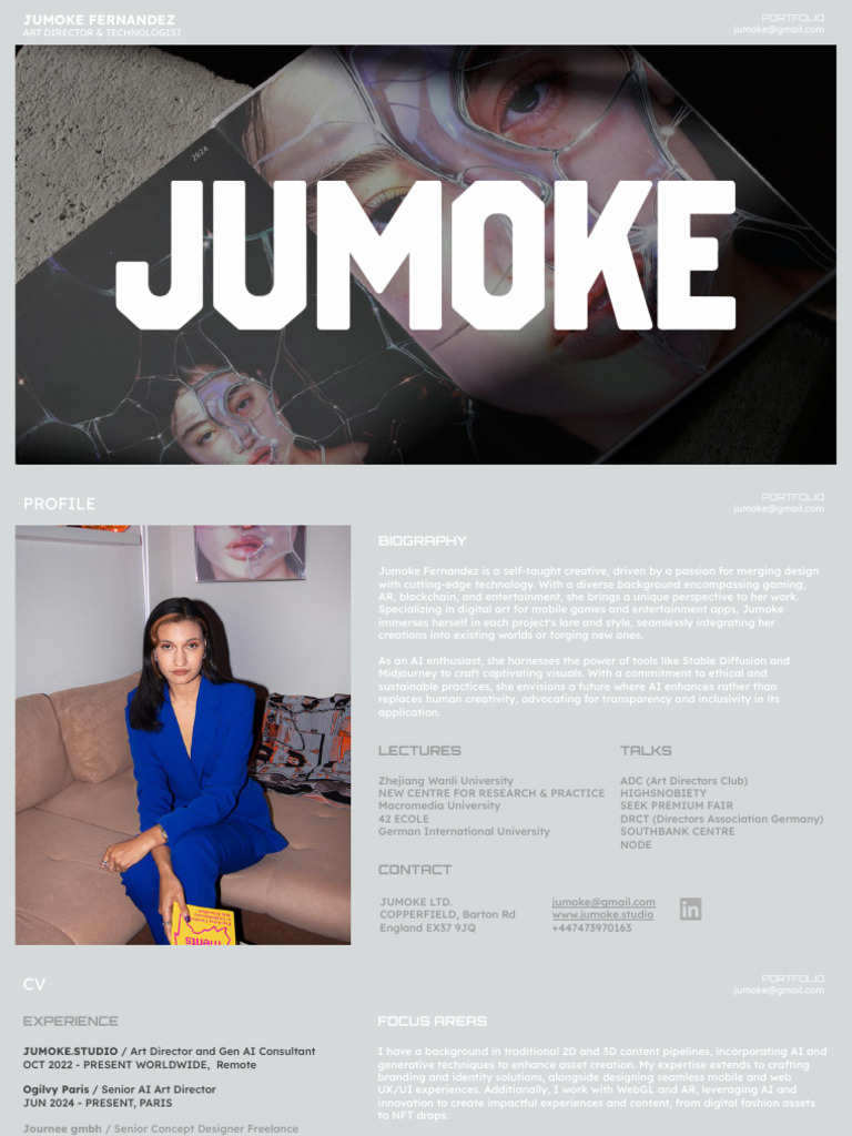 Jumoke Fernandez 2024 Portfolio | PDF