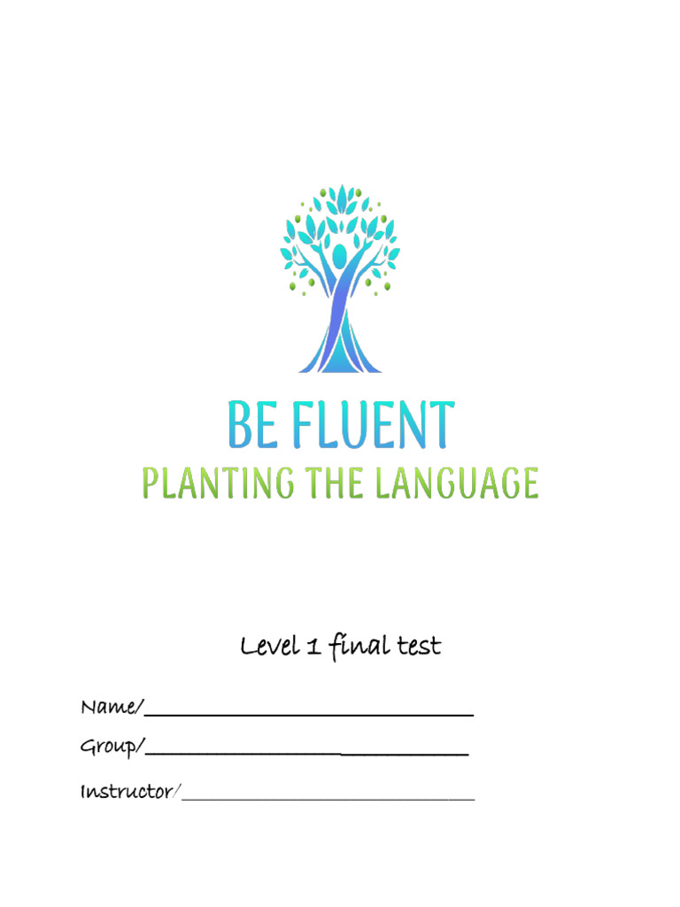 Level 1 English Test Questions | PDF