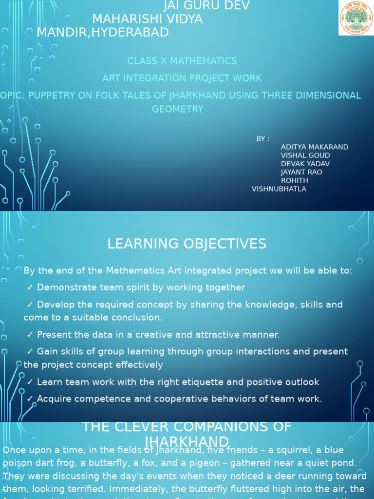 C10 Art Integration Project | PDF