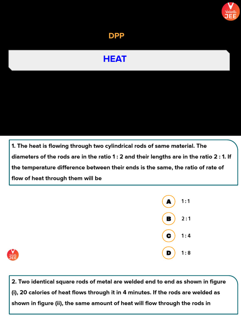 Heat One Shot Assignment | PDF | Sun | Heat