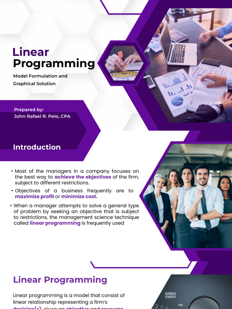 Module 2 Linear Programming Pdf Linear Programming Mathematical Optimization