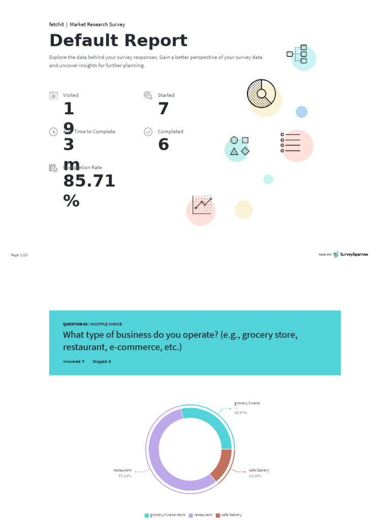 Default Report - Market Research Survey - 18 September 2024 | PDF