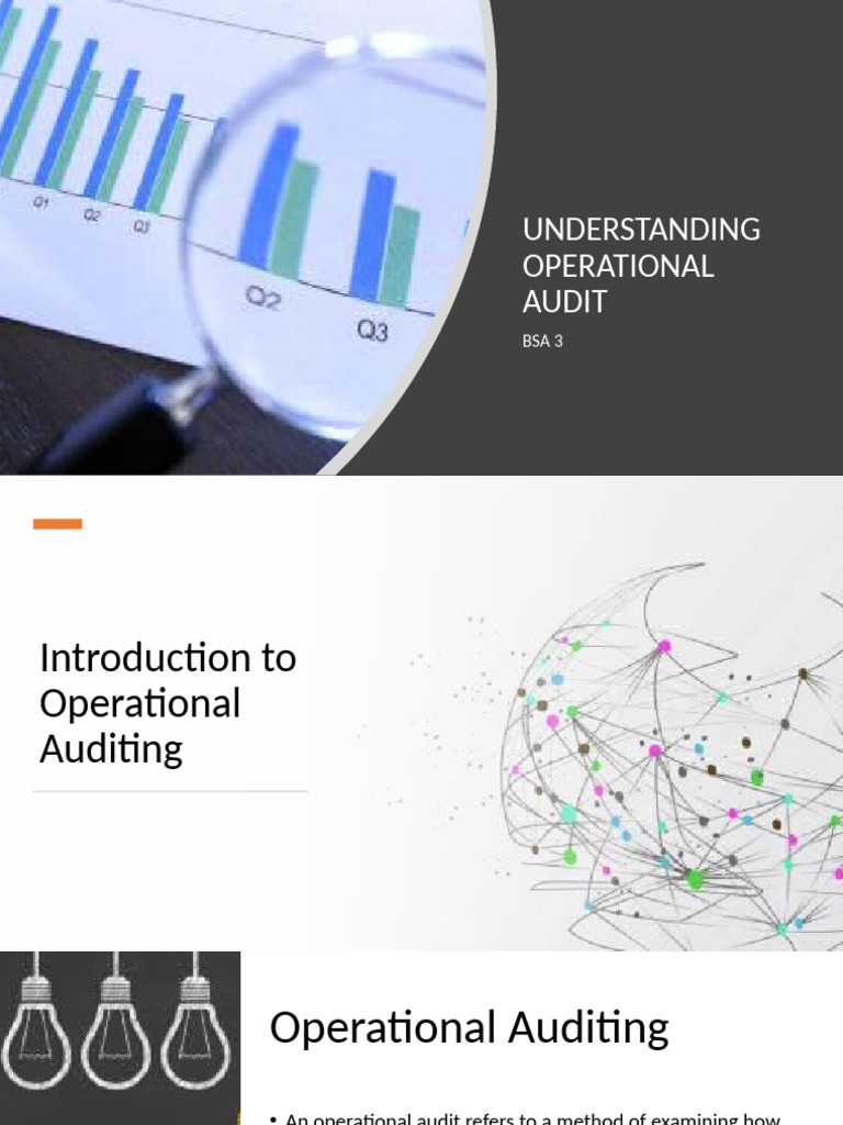 Introduction and Approaches To Operational Auditing | PDF | Audit | Risk