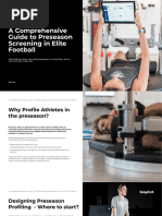 Data Analysis - Touch Football | PDF | Muscle | Muscle Contraction