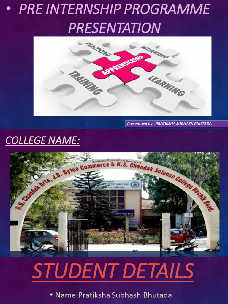 Presentation (5) | PDF | Internship | Job Hunting