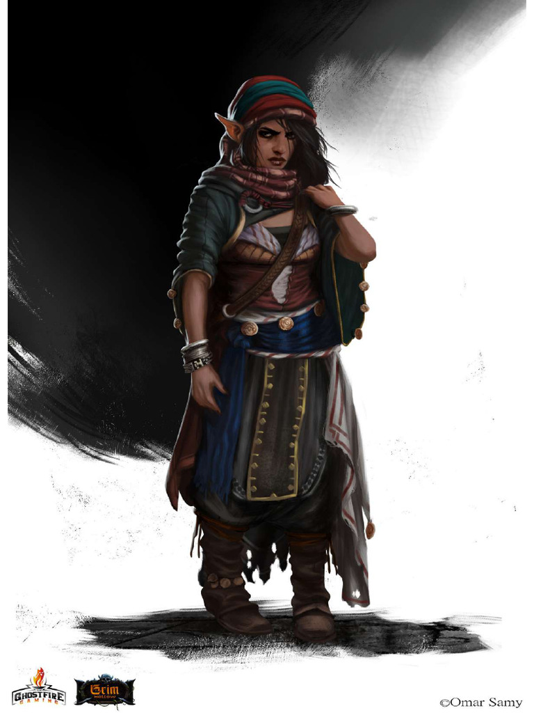 Omar Samy Half Elf Illustration | PDF