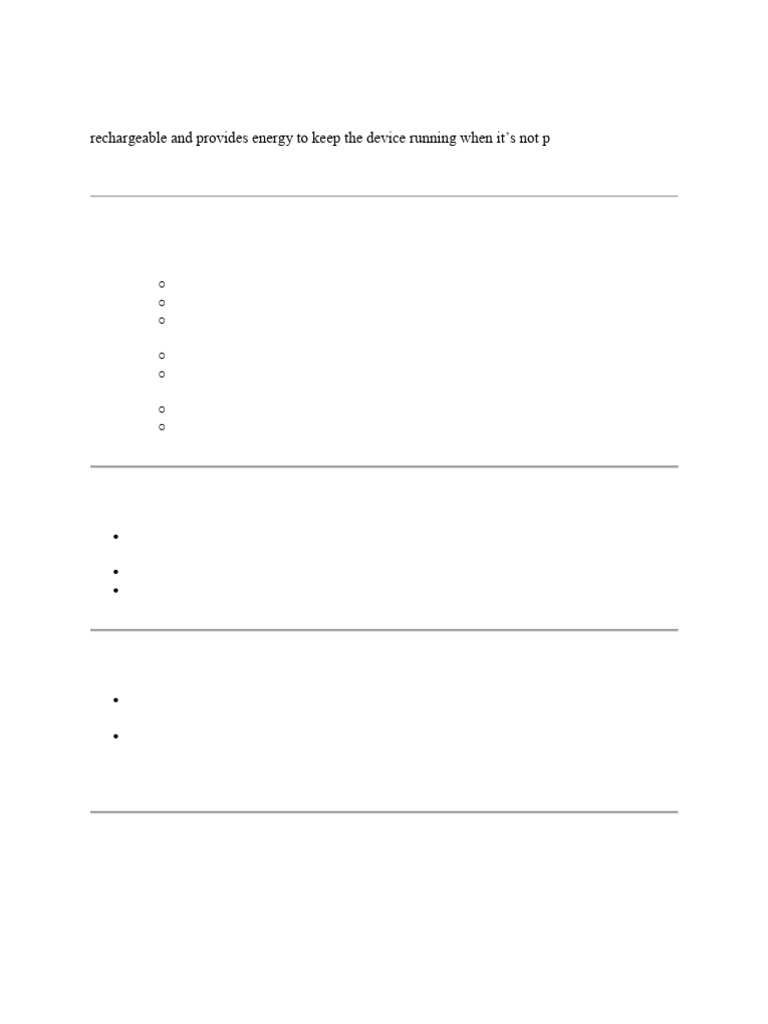 Battery Pdf Lithium Ion Battery Rechargeable Battery
