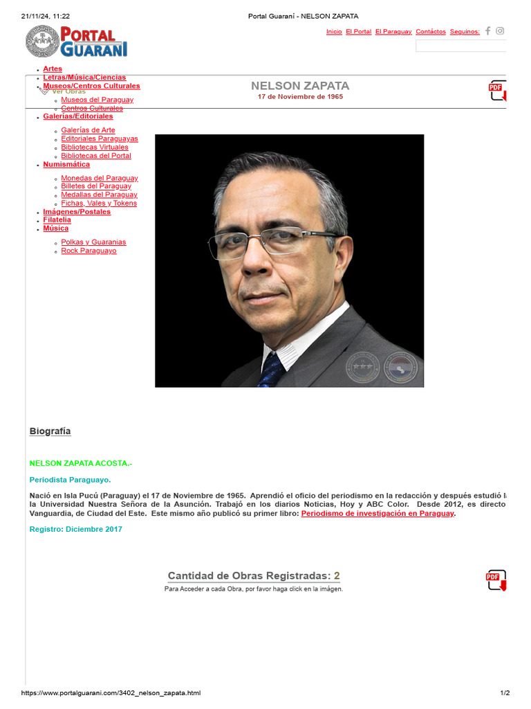 Nelson Zapata | PDF | Paraguay