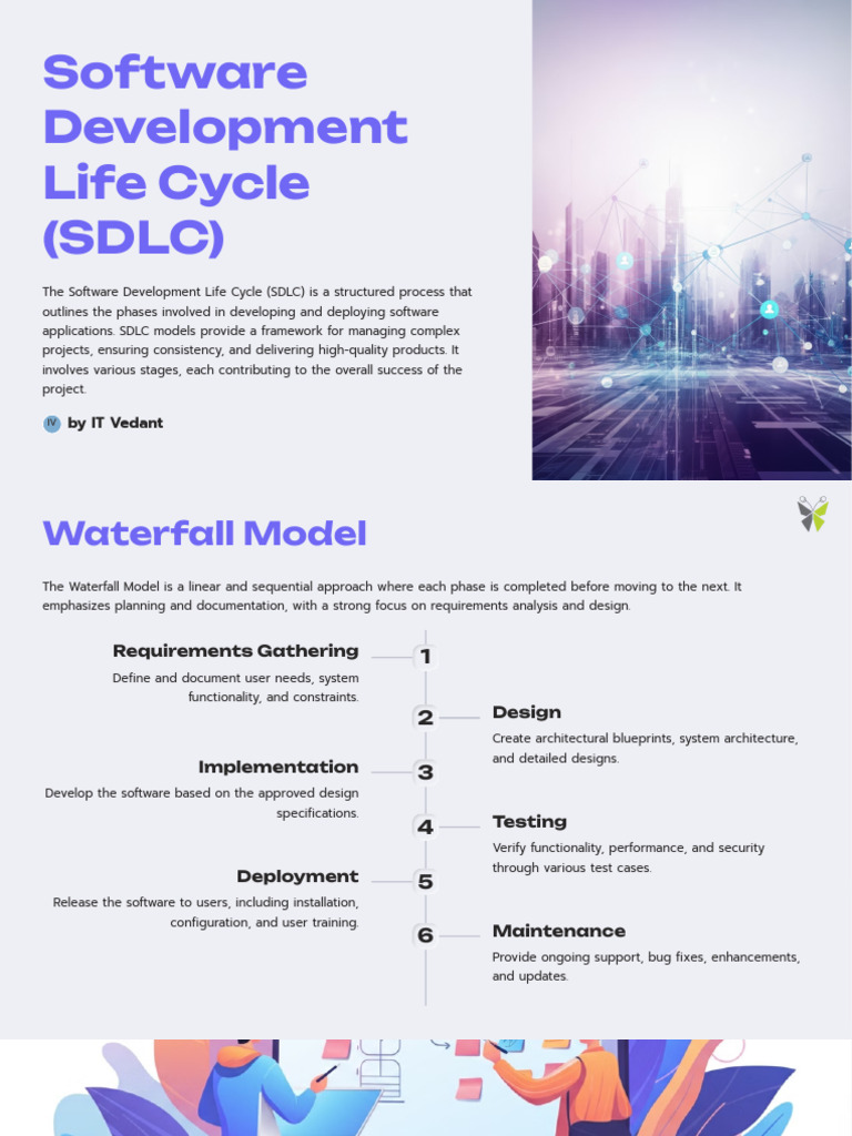 Software Development Life Cycle SDLC | PDF | Scrum (Software Development) | Software Development ...
