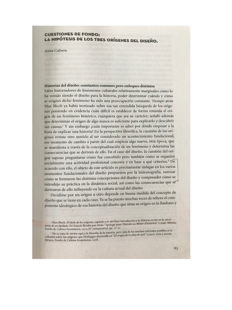 Cuestiones de Fondo Diseño e Historia | PDF