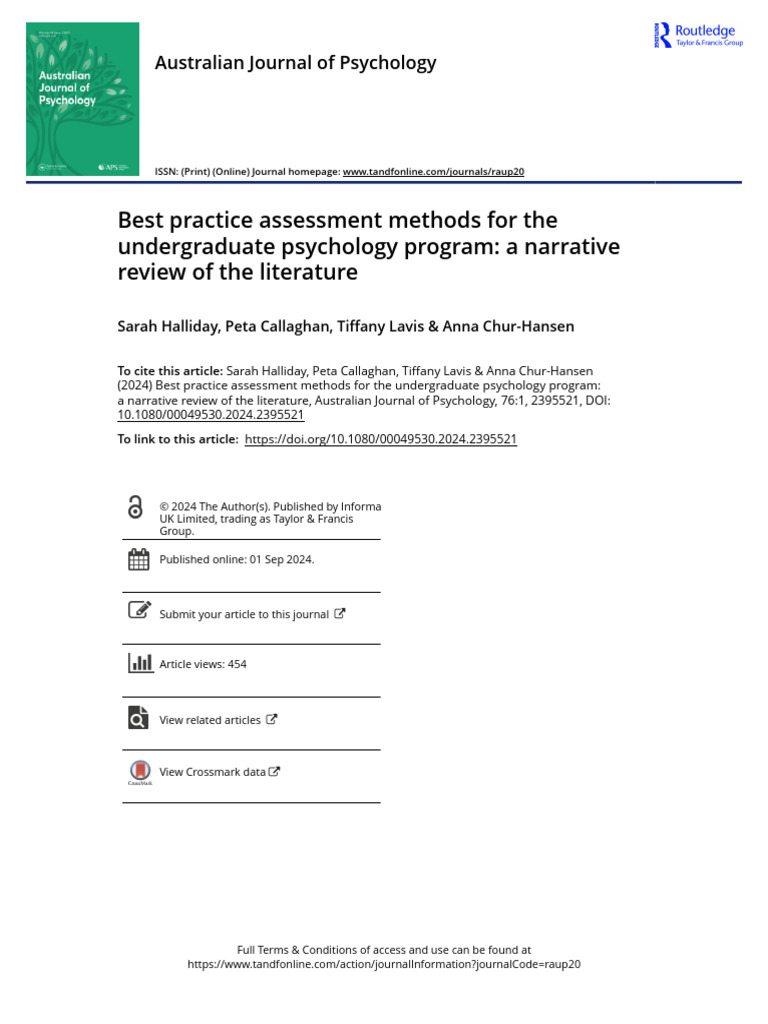 Inggris - Best Practice Assessment Methods For The Undergraduate ...