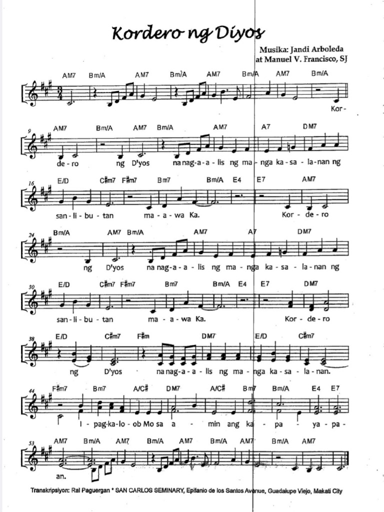 Kordero | PDF