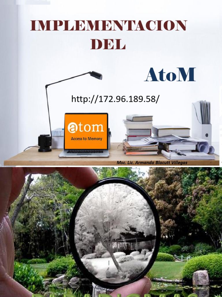 Implementación de AtoM en Archivos Digitales | PDF | Paradigma ...