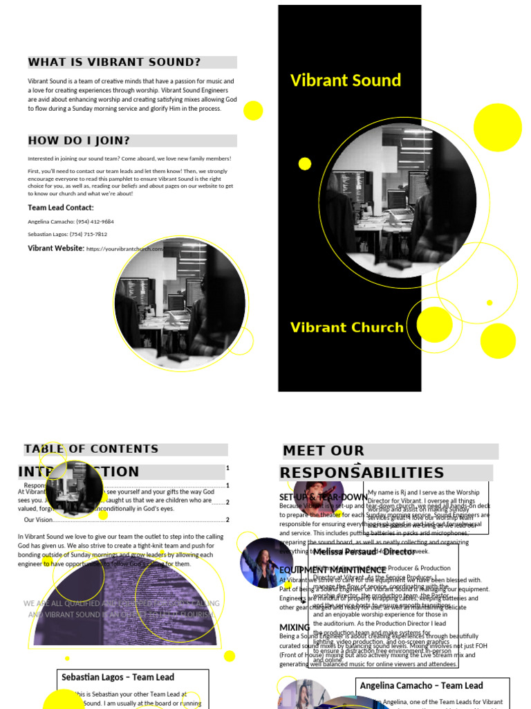 Vibrant Sound Brochure | PDF