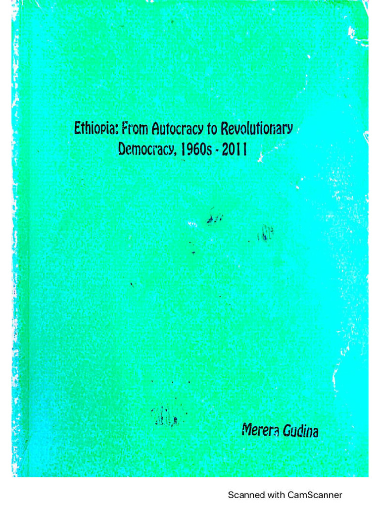 Merera 1 Ethiopia From Autocracy To Revolution | PDF