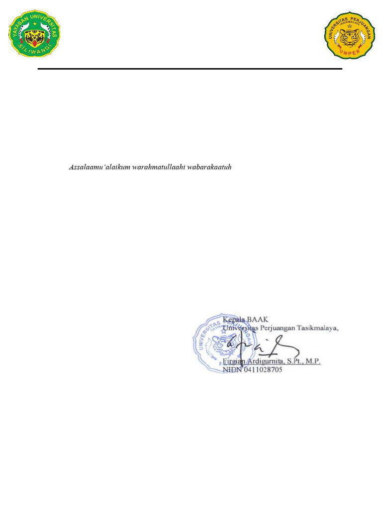 Panduan Pengisian Data SKPI UNPER | PDF
