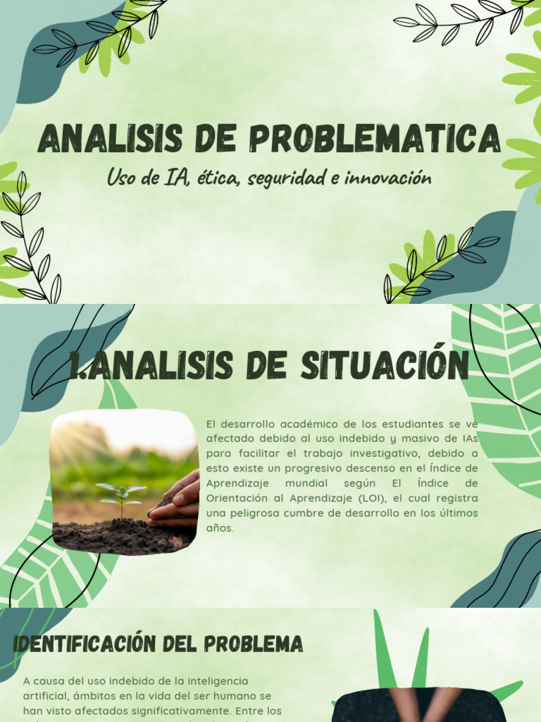 Analisis de Problematica | PDF | Inteligencia artificial | Inteligencia ...
