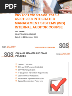 Sirim Training Atp-2025 | PDF | Quality Management | Iso 9000