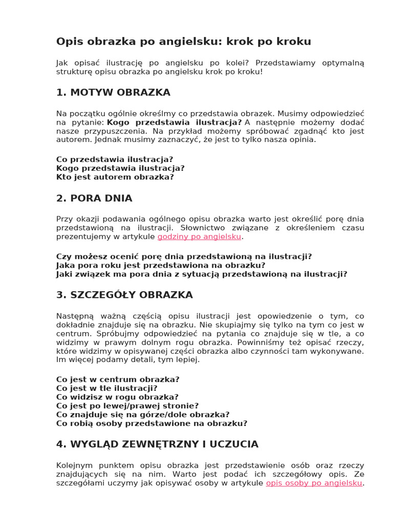 Opis Obrazka | PDF