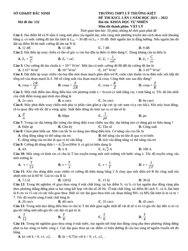 Ly Thuong Kiet 2021 | PDF