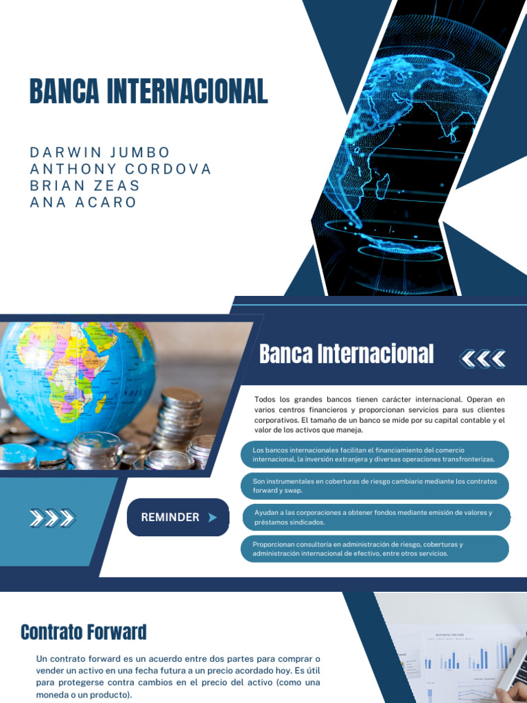 U2 TP1 Finanzas - Internacionales | PDF | Bancos | Swap (Finanzas)