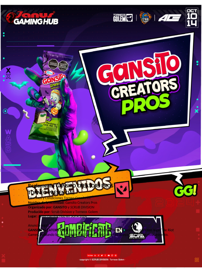 REGLAMENT001V ValorantDeathmach SDTG GansitoCreatorsPros SOFA2024 | PDF ...