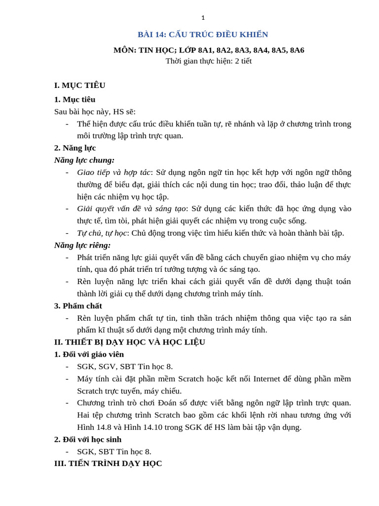 2.tin 8 T14-15 HK2 - KNTT | PDF
