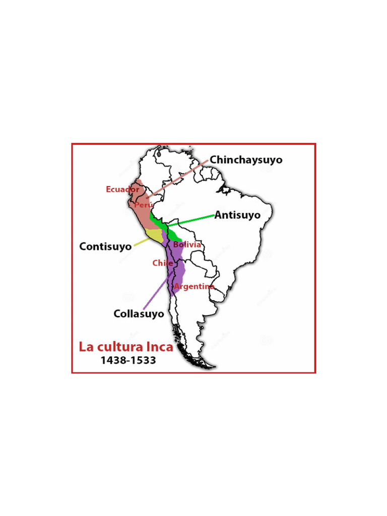 Mapa de La Cultura Inca | PDF