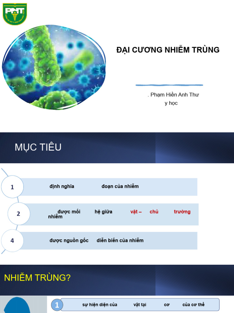 ĐẠI CƯƠNG NHIỄM TRÙNG | PDF