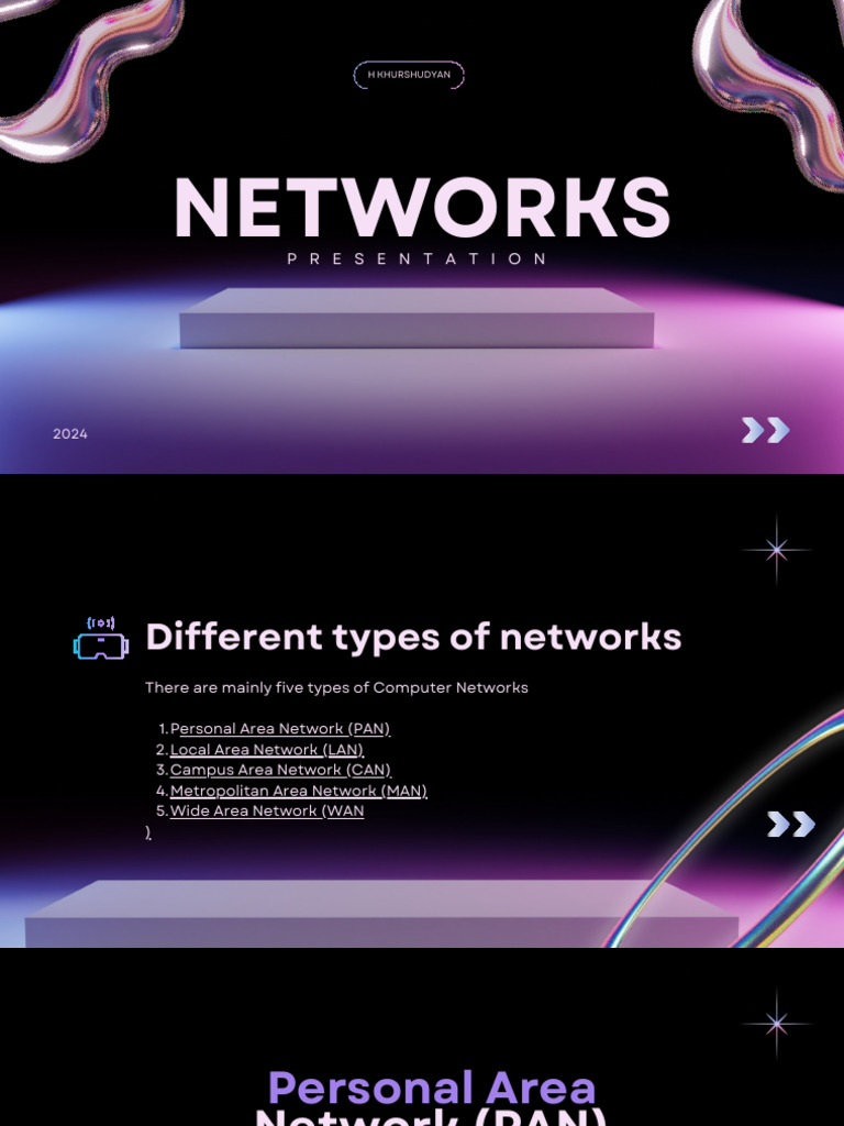 Purple Pink Gradient Modern Metaverse Presentation | PDF | Computer Network | Local Area Network